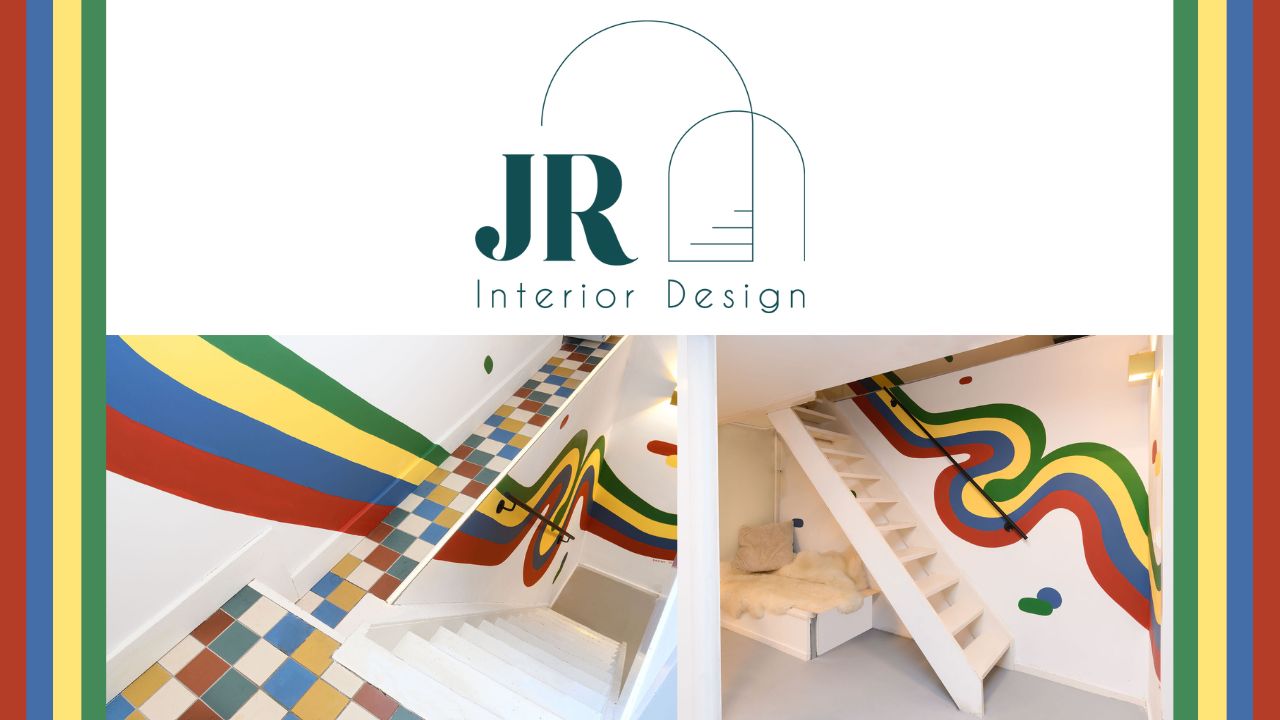 A contemporary mural for a unique interior decoration | JR Interior ...